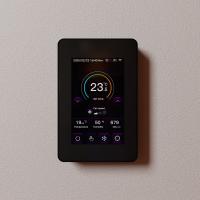 China LCD Screen Smart Wifi Thermostat Wall Mounted For HVAC Heating And Cooling System for sale
