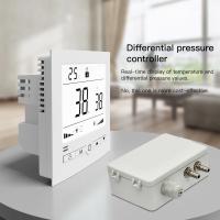 China Digital LCD Display Differential Pressure Controller Wall Mounting For Automatic Control for sale