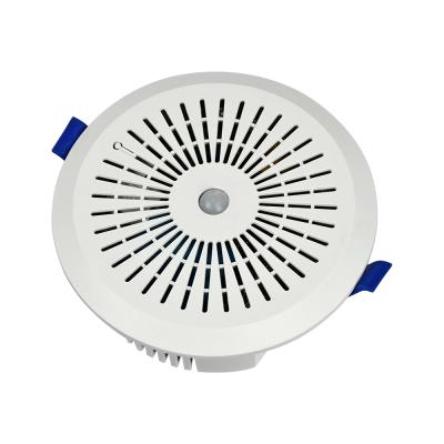 China Ceiling-mounted Fresh Air Controller Without LCD Screen Featuring Microwave Human Presence Sensing for Ventilation Fan Controller Systems for sale