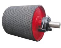 China Diameter 500mm Rubber Lagging Conveyor Bend Pulley for sale