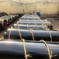 China Rust Red Wear Resistant DT II Conveyor Roller for sale