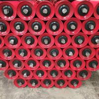 China Rust Red Wear Resistant DT II Conveyor Roller for sale