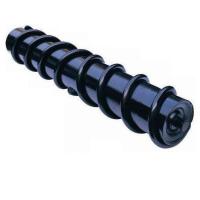 China Rubber Cushion Impact Troughing Idlers 4'' Diameter Color Material for sale