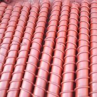 China Rubber Cushion Impact Troughing Idlers 4'' Diameter Color Material for sale