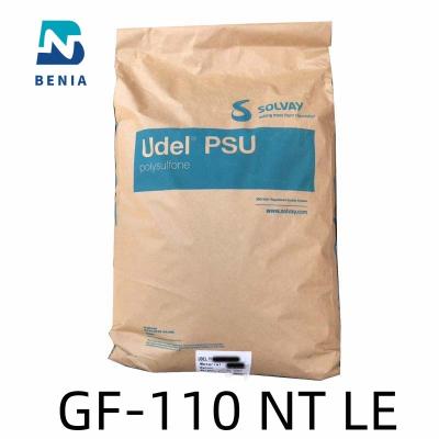 China Solvay PSU Udel GF-110 NT LE  GF10 Polysulfone Resin 10% Glass Fiber Material GF110 for sale