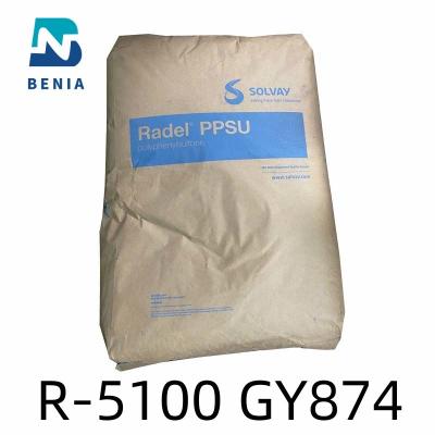 China Durable Solvay Polyphenylsulfone Resin Radel R-5100 GY874 Heat Resistance for sale