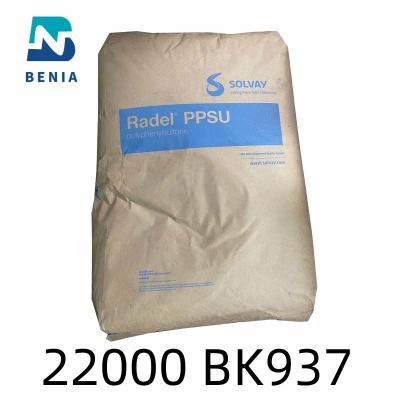 China Solvay Acudel 22000 BK937 , Practical PPSU Polyphenylsulfone Resin for sale