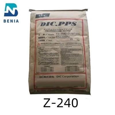China DIC PPS Z-240 DIC.PPS Granules GF40 PolyphenyleneSulfide Resin 40% Glass Reinforced Excellent Processability All Color for sale