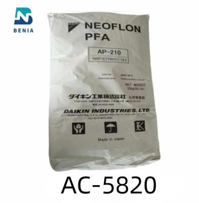 China DAIKIN PFA Neoflon AC-5820 Perfluoropolymers PFA Virgin Pellet Powder IN STOCK for sale