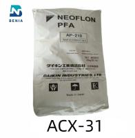 China DAIKIN PFA Neoflon ACX-31 Perfluoropolymers PFA Virgin Pellet Powder IN STOCK for sale