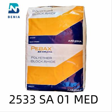 China Arkema Pebax 2533 SA 01 MED Thermoplastic Elastomer Medical Applications Virgin Pellet All Color for sale
