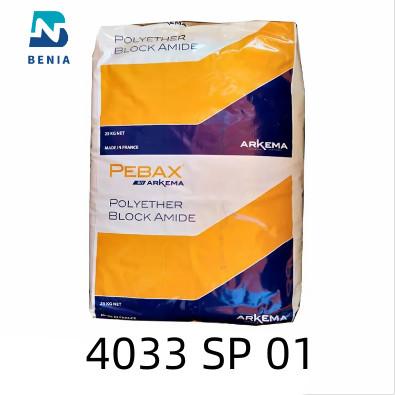 China Arkema Pebax 4033 SP 01 Polyamide Heat and UV Resistant Thermoplastic Elastomer Virgin Pellet All Color for sale