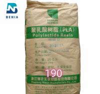 China Hisun PLA Resin REVODE 190 Polylactic Acid Biobased PLA Pellets for Biodegradable Compostable for sale