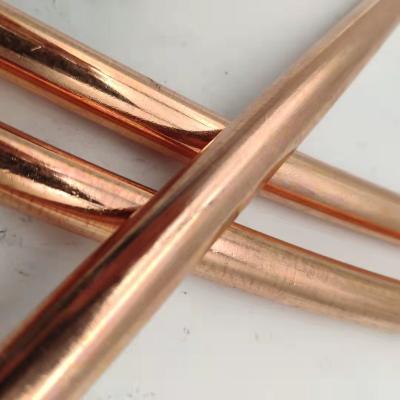 China One End Pointed And One End Flat Head Type Earth Rod 16mm Tensile Strength 450600MPA High Strength Electrical Ground Rod for sale