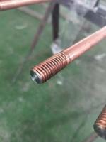 China Threaded Copper Clad Earth Rod Hot Tub Grounding Rod 3 4