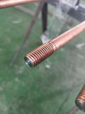 China Threaded Copper Clad Earth Rod Hot Tub Grounding Rod 3 4