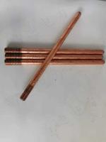 China 6ft 16mm Earth Rod Solid Copper Earth Rod Steel for sale