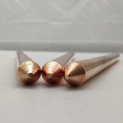 China Earth Rod Copper 19mm Diameter 1.8 Metre Long for sale