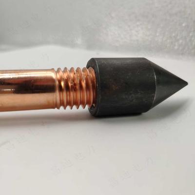 China High-quality Copper Clad Ground Rod For Easy Access To The Grounding Terminal for sale