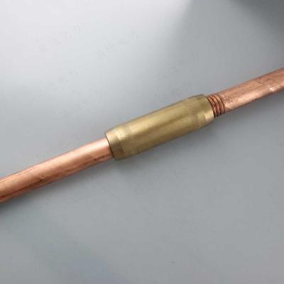 China Grounding System 16mm Earth Rod Threaded with Coupler for sale