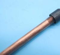 China 5 8 Galvanized Ground Rod Welding Threaded With Drilling Head for sale
