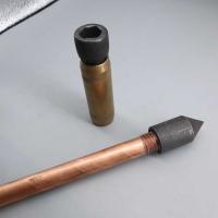 China Brass Grounding Rod 3/4 High Torsion Strength for sale