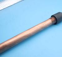China 5 8 In X 10 Ft Copper Ground Rod For Electrical Panel 99.99% for sale