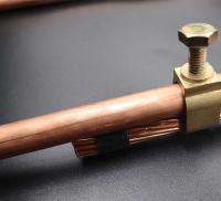 China 19x2400mm Copper Clad Earth Rod Earth Rod CU Clad Extendable Threaded for sale
