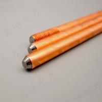 China Copper Earth Spike Ground 19mm Mild Steel One End Pointed for sale
