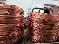 China 0.08mm-3.00mm Copper Clad Steel Wire Copper Bonded Steel Conductor for sale