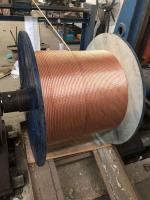 China Ground Rod 3/4 X 10' Copper Clad Steel Conductor Earth Rod for sale