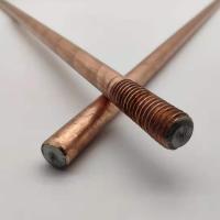 China Stable Electrical Performance Copper Clad Earth Rod Essential for Grounding Grid Solution for sale