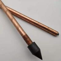 China Excellent Corrosion Resistance Earth Grounding Rod Ra0.8 Surface Roughness for sale