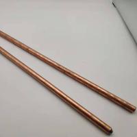 China Copper Clad Earth Rod with High Tensile Strength for Durable Grounding One End Pointed for sale