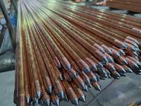 China High Purity Copper-Coated Conductors High Electrical Conductivity and 15J Impact Strength for Industrial for sale