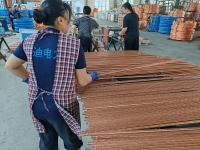 China High Purity Copper-Coated Conductors High Electrical Conductivity and 15J Impact Strength for Industrial for sale