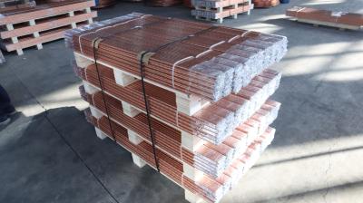 China Professional Electrical Earthing Copper-Coated Steel Earth Rods with Ra0.8 Surface Roughness for sale
