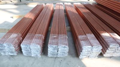 China Optimal Electrical Safety Guaranteed with Durable Copper Clad Grounding Rods 0.05mm-0.254mm Copper Layer 14.2mm Rod Diameter for sale