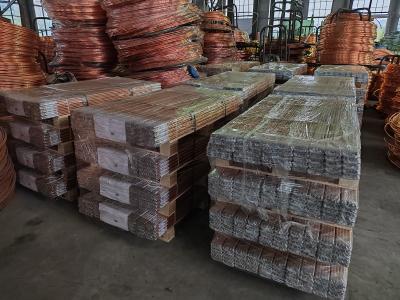 China Grounding System Essential Copper Clad Grounding Rods with High Impact Strength 15J for sale