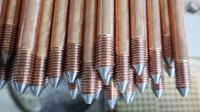 China Impact Strength 15J Copper Grounding Rods with Exceptional and Copper Clad Steel for sale