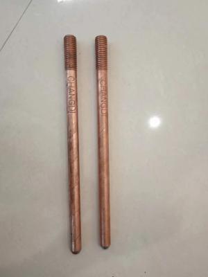 China Electroplated Copper Electrical Ground Rod with High Conductivity and Corrosion Resistance for Superior Grounding for sale