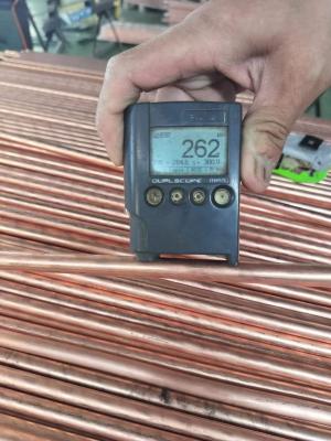China Electroplated Copper Electrical Earth Rod with High Tensile Strength and Corrosion Resistance for Grounding Systems for sale