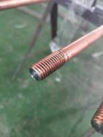 China Electroplated Copper Electrical Earth Rod with High Tensile Strength and Corrosion Resistance for Grounding Systems for sale