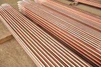 China High Conductivity Copper Clad Steel Ground Rod for Electrical Installation for sale