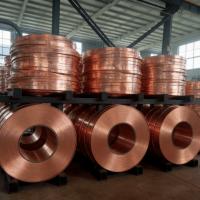 China High Copper Thickness Copper Bonded Flat Steel for Critical Earthing Systems for sale