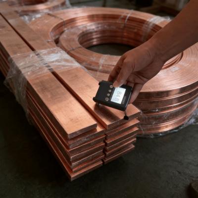 China Factory Direct Copper Clad Steel Earthing Strip with ISO Certified Production for sale