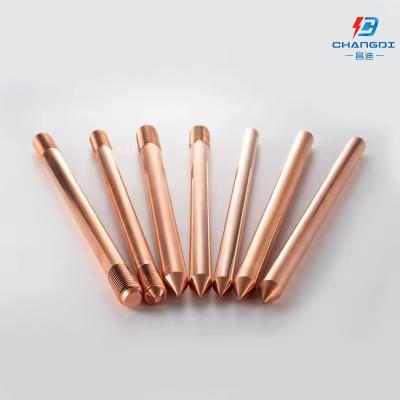 China Molecularly Bonded Copper Clad Steel Ground Rod with Superior Corrosion Resistance for sale