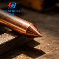 China Molecularly Bonded Copper Clad Steel Ground Rod with Superior Corrosion Resistance for sale