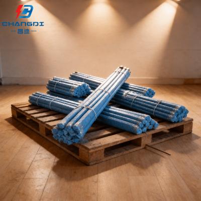 China Advanced Anti-Corrosion Copper Clad Earthing Rod for Electrical Grounding for sale