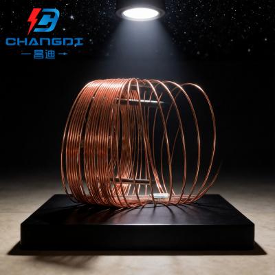 China Premium Copper Bonded Round Wire for Lightning Protection Grounding Networks for sale